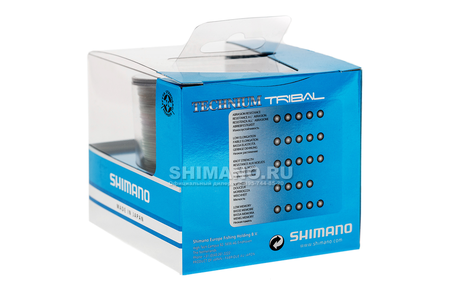 Купить Леска Shimano Technium Tribal 0,285мм. 7,5кг. 1250м. /камуфляж в ...