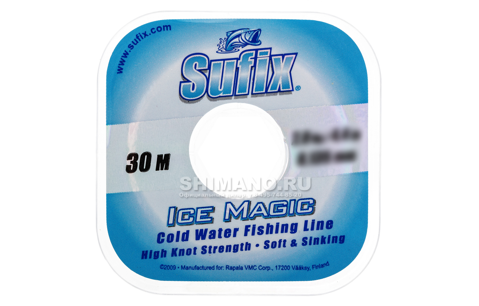 Купить Леска Sufix Ice Magic 30м. 0.155мм. CLEAR в Москве в интернет-магазине Shimano